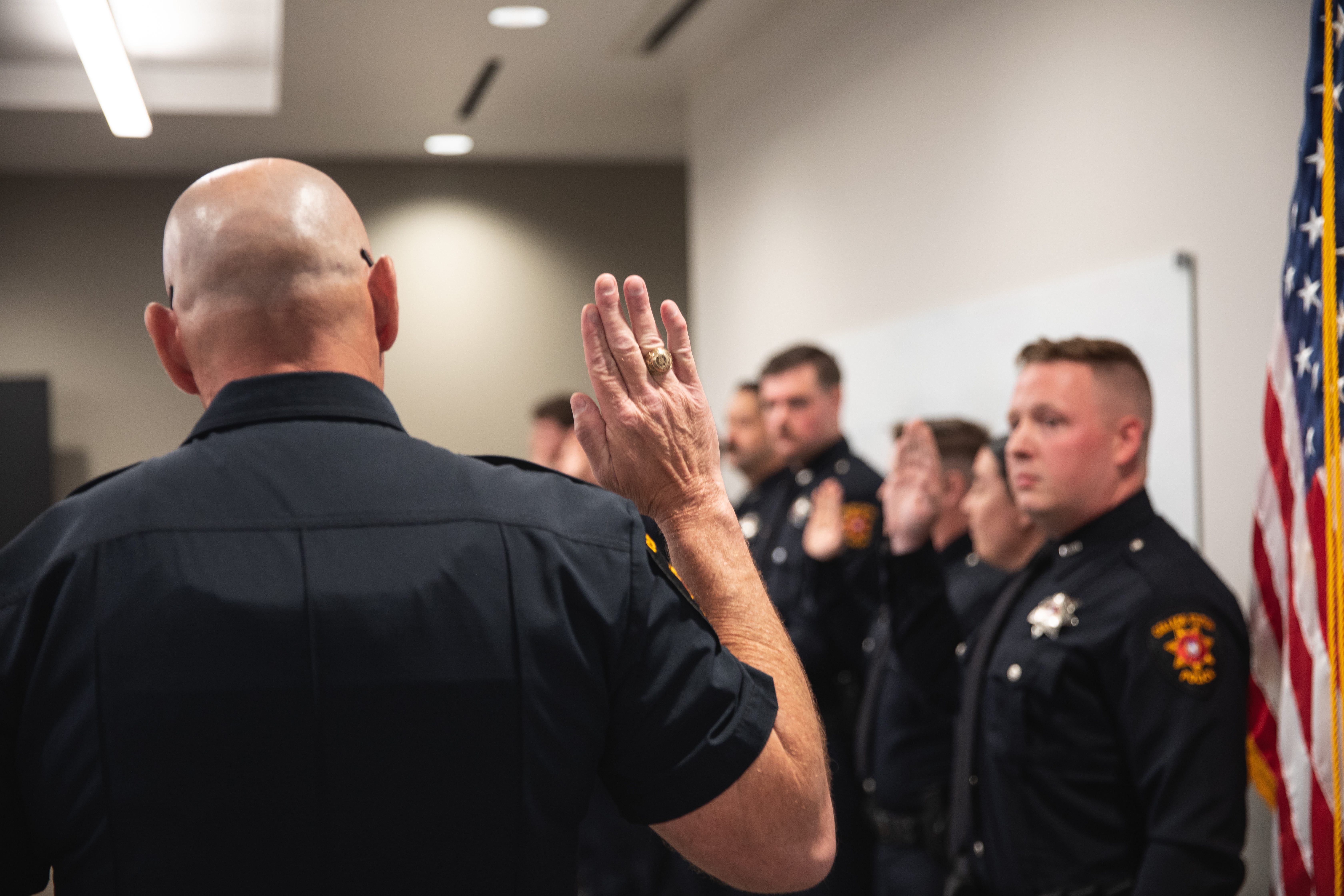 CSPD Oath Ceremony – City of College Station
